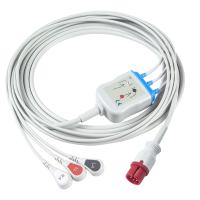 China Medica D Logicare Series 2000 Biocare im12 Penlon InterMed ECG Cable 6Pin ECG Cables and Leadwires for sale
