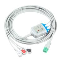 China Yonker IE12 E12 E12S 9Pin Multi-Parameter Monitor ECG Cable 6Pin ECG Cables and Leadwires for sale