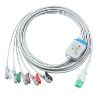 China Yonker IE12 E12 E12S 9Pin Multi-Parameter Monitor ECG Cable 6Pin ECG Cables and Leadwires for sale