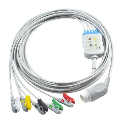 China Ph 43100A 8Pin ECG Cable and leadwires hp CodeMaster XL+ defibrillator machine for sale