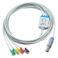 China Petas 165R, 260R, 300, K-250, KMA160R 6Pin ECG Cable and leadwires for sale