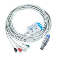 China Petas 165R, 260R, 300, K-250, KMA160R 6Pin ECG Cable and leadwires for sale