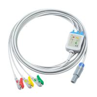 China Huntleigh 8Pin Multi-Parameter Monitor Smartsigns Compact 300 500 ECG Cable ECG Cables and Leadwires for sale