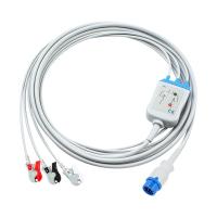 China Innomed Cardio-Aid CA360-B defibrillator 12Pin ECG EKG Cable and Leadwires 3Lead for sale