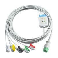 China Zoncare PM7000D 3/4/5Lead ECG Cable and leadwires for sale