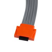 China Compatible Cardioline Walk400h Clickholter NG 5 7 Lead TPU Material IEC Color Coding ECG Holter Cable for sale