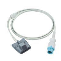 China Compatible LEPU Creative Aiview V12 V10 PH10 PH12 VX VS 10Pin SpO2 Sensor Cable with 2.5 M Length for sale