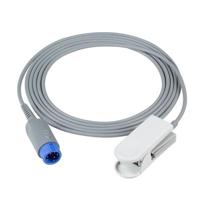 China Edan 7Pin V5 V8 IM20 IM3 IM3X IM10X IM12 One Direct Adult Finger Clip SpO2 Sensor 02.57.225029 for sale