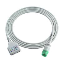 China Fukuda Denshi DS8 Series Din style ECG Trunk Cable for sale