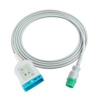 China Mennen Enmove1000 Envoy ECG Trunk Cable AAstyle 5lead Cable 2.5M for sale