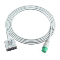 China GE 1554AAO Corometrics 115 116 118 151 11Pin Connector 3 5Lead ECG Trunk Adapter Cable ECG Extension Cables VS Style for sale