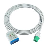 China Mindray Datascope 0012-00-1745-01 ECG Trunk Cable Passport V V-Series V12 V21 3 5 Lead ECG Adapter Cables for sale