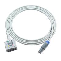 China GE 7Pin Logic S7 XD ECG Trunk Cable AAstyle 5/3lead Cable 2.5M for sale