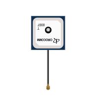 China Taiwan PAG 25x25 Active Ceramic Antenna Compact Size Dual Mode GPS BeiDou  HT-0007 for sale