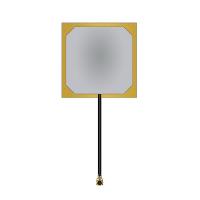 China Taiwan PAG 25x25 Active Ceramic Antenna Compact Size Dual Mode GPS BeiDou  HT-0007 for sale