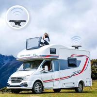 China 75Ohm 470-862MHz Boat / Camping Tv Antenna High Gain Caravan Tv Aerial HT--V086 for sale