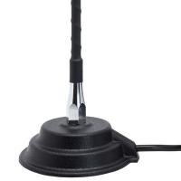 China CE IOS Fiberglass Whip 0-1dBi Car TV Antenna With SWR Adjuster Mag Mount HT-C873 for sale