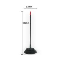 China CE IOS Fiberglass Whip 0-1dBi Car TV Antenna With SWR Adjuster Mag Mount HT-C873 for sale
