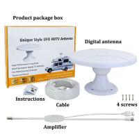 China Customized 3-4dBi Omnidirectional Rv Television Antenna Motor Home Tv Antenna HT-V086 for sale