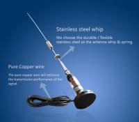 China 26 - 28MHz Radio Long Range Car / Truck CB Antenna HT-C872 for sale