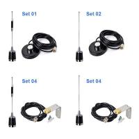 China NMO Dual Band Car Antenna 144MHz VHF 430MHz UHF 2 Way Radio Antenna Mount HT-B781 for sale