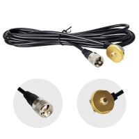 China 2.15dBi Uhf VHF Universal Car Antenna High Sensitivity Nmo Antenna Mount HT-C635 for sale