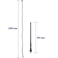 China Waterproof Marine Car Antenna Rubber Duck Dipole Flexible Mast FM AM Antenna HT--C1277 for sale