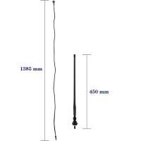 China Waterproof Marine Car Antenna Rubber Duck Dipole Flexible Mast FM AM Antenna HT--C1277 for sale