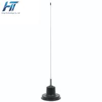 China Magnetic Base Omnidirectional CB Car Radio Antenna 26-28MHz Linear Vertical Polarization HT-C061 for sale