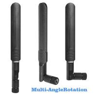 China 2.4GHz 5.8GHz Dual Band Wireless Wifi Antenna Omni SMA Male External Antenna 8dBi for sale