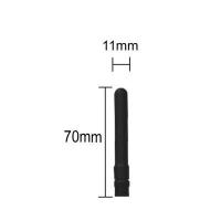China Electronic Digital 2-5dBi BNC VHF UHF Mobile Antenna 27.205MHz Long Range HT-B069 for sale