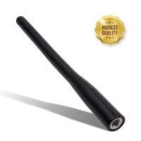 China Flexible 1-4dBi Handheld VHF UHF Mobile Antenna Rubber Radio Antenna 83mm Long HT-B026 for sale