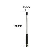 China OEM High Gain Uhf 1-4dBi Walkie Talkie Car Antenna Bendable Two Way Radio Aerials HT-B026 for sale