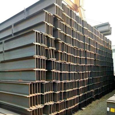 China Galvanized H Beam High Frequency Welding Light Beam Flange Width 50-400mm Web Thickness 5-19mm for sale