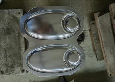 China Restaurant Melamine Dinner Plates Compression Mould 5 Inch High Precision for sale
