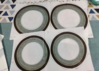 China Uncoated Melamine Decal Paper 787x1092mm For Melamine Dinnerware Pallet Packing for sale