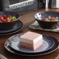 China 12 Pieces Party Melamine Tableware Set Heat Resistance for sale