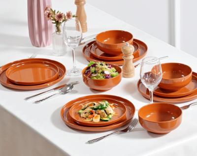 China 12 Pieces Microwavable Outdoor Dinnerware For 4 for sale