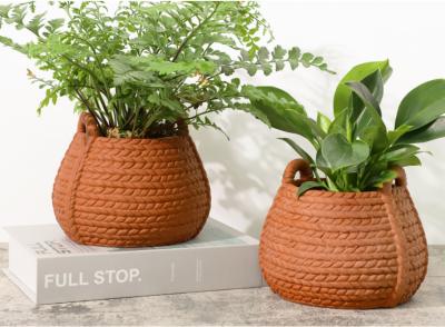 China 6 Inch Small Terracotta Pots For Indoor Plants Live for sale