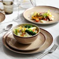 China Brown Color Plates Melamine Set Chip Free Round for sale
