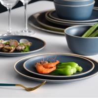 China Gufaith 12 Pcs Melamine Outdoor Plates Set Modern for sale