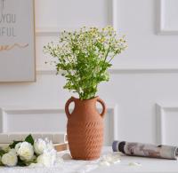 China BPA Free Ceramic Vase Decor Home Restaurant Elegant for sale