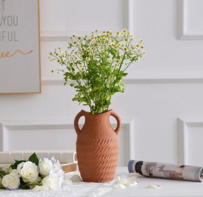 China BPA Free Ceramic Vase Decor Home Restaurant Elegant for sale