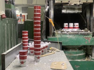 China Automatic Melamine Manufacturing Machine For Melamine Cups With 100% Melamine Powder 200 Ton Melamine Compression for sale