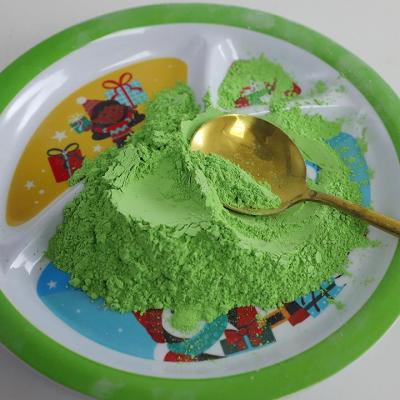 China GUFAITH Green Melmaine Moulding Compound Powder Good Stable Easy Forming Melamine Formaldehyde Powder Amino Resin Raw Material Food Grade High Purity Diningware Trays Spoons for sale