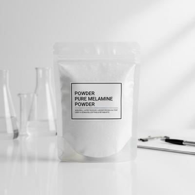 China Powder Pure Melamine Powder with Negligible Vapor Pressure and Decomposes Boiling Point Used in Adhesives Coatings and Flame Retardants for sale