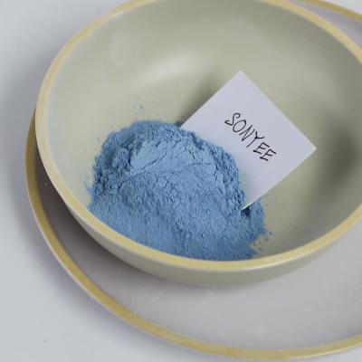 China SONYEE  Blue Resin Powder Raw Material Food Grade 100% Purity 1 Year Shelf Life for Tableware Applications for sale