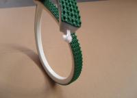 China Green Nylon Kevlar Reinforced Super Grip Vee Belt 13-32mm Profile Sizes 30m Rolls RoHS Certified for sale