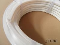 China High Tensile White Polyurethane V Belt PU Sandwich Belt for Textile Machinery 13x8mm for sale