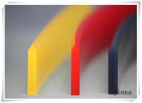 China 4 Meter PU Squeegee Roll for Ceramic Ink Printing - 50A to 85A Hardness, 5MM to 10MM Thickness for sale